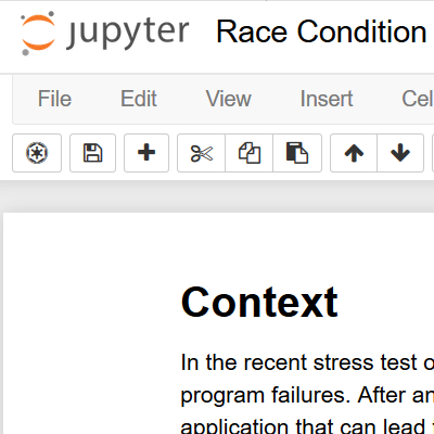 Race Condition Demo Notebook – feststelltaste