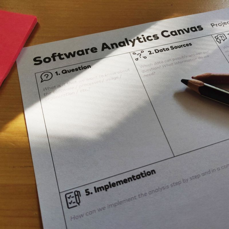 Software Analytics Canvas – feststelltaste